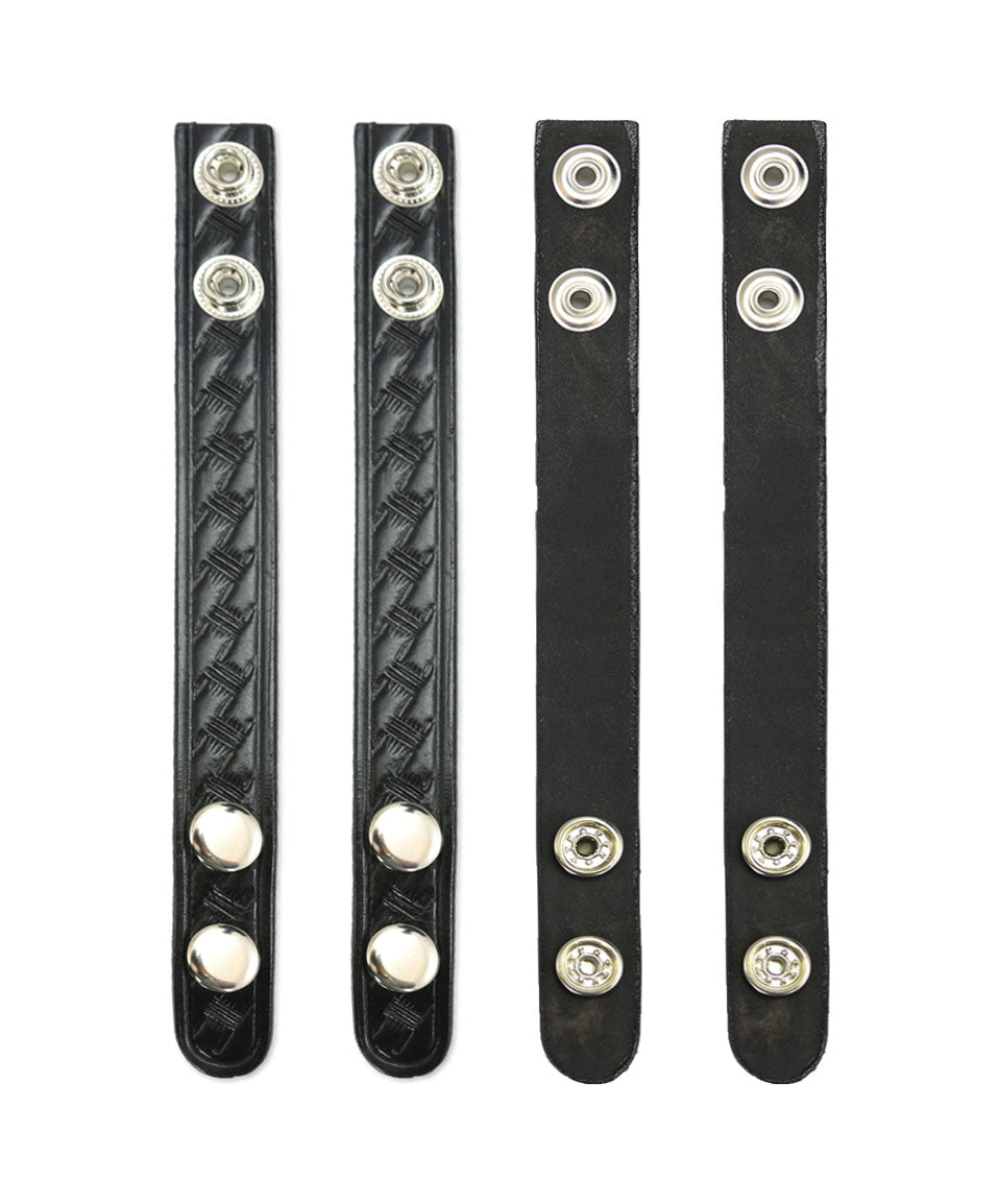 Basket Weave Leather Keepers – Ryno Gear